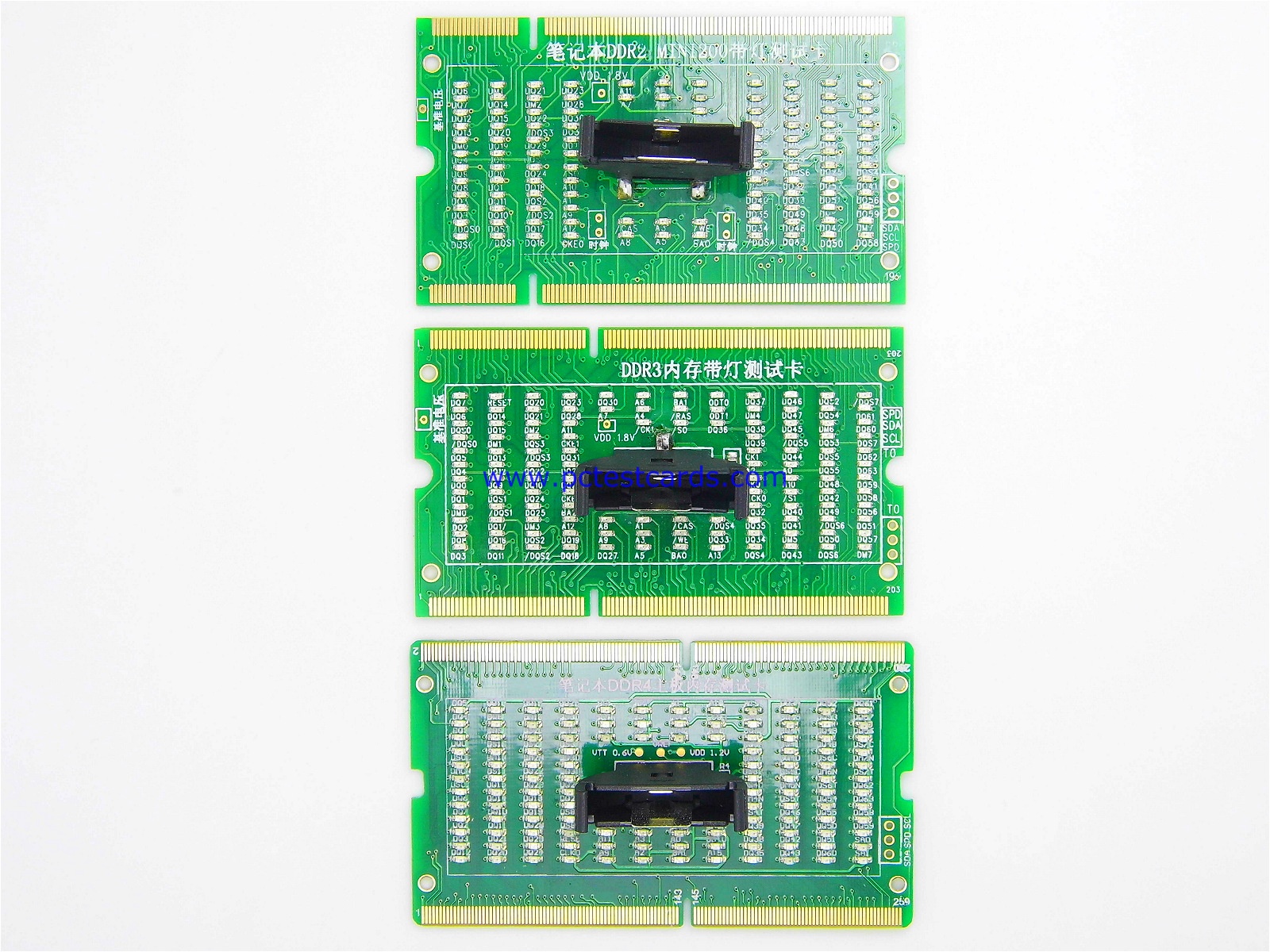 New Latest Laptop Computer DDR4 DDR3 DDR2 RAM Slot Diagnostic Cards Kit ...
